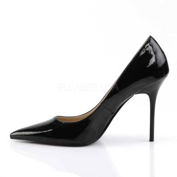 Pleaser | Shoes | Classique 2 Black Patent | Poshmark